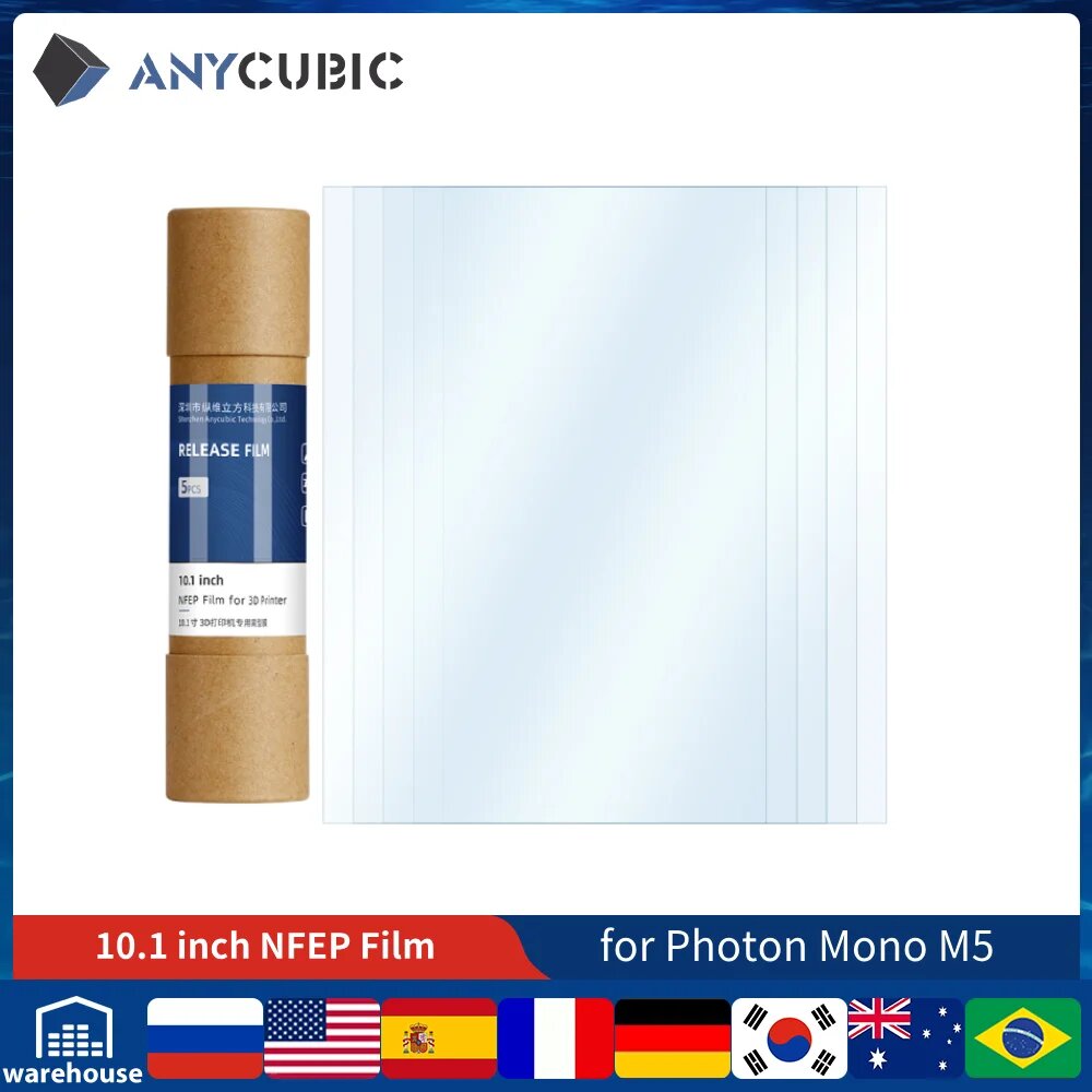 ANYCUBIC NFEP Film для Photon Mono M5 5pcs a set