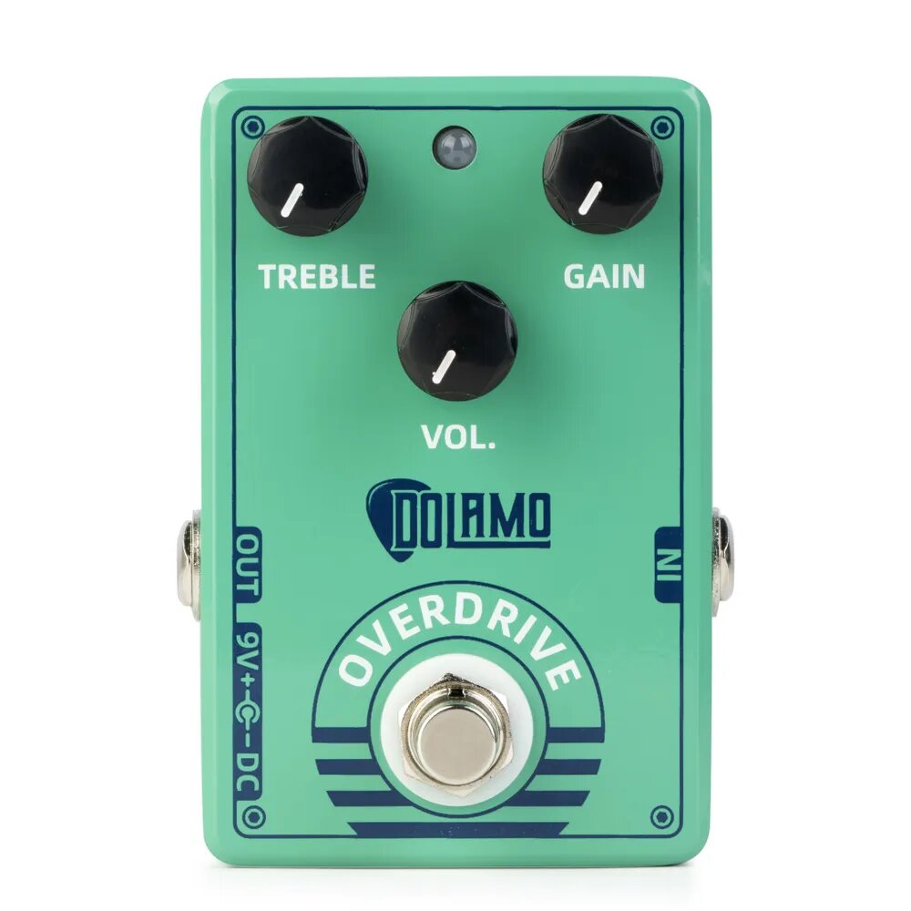 Педаль эффектов для электрогитары и бас-гитары Dolamo D-12 Overdrive Guitar Effect Pedal