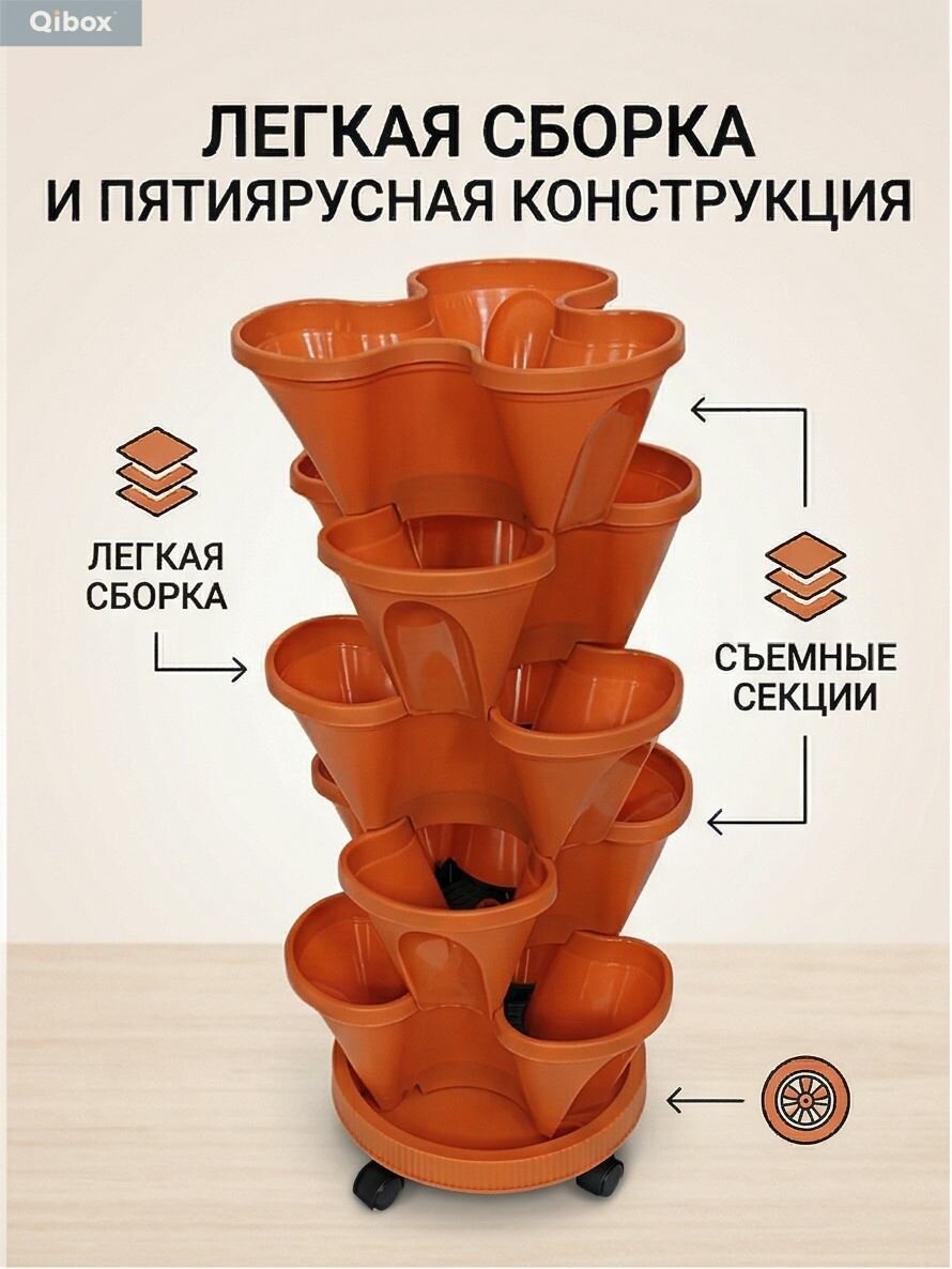 Грядка, 0.38х0.38 м — фото 1