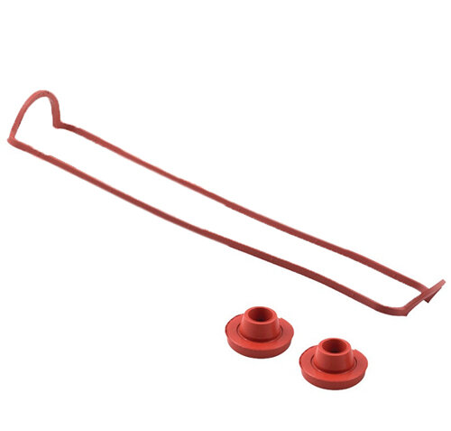 Прокладка клапанной крышки ВАЗ 2108 силикон с втулками (ROSTECO)