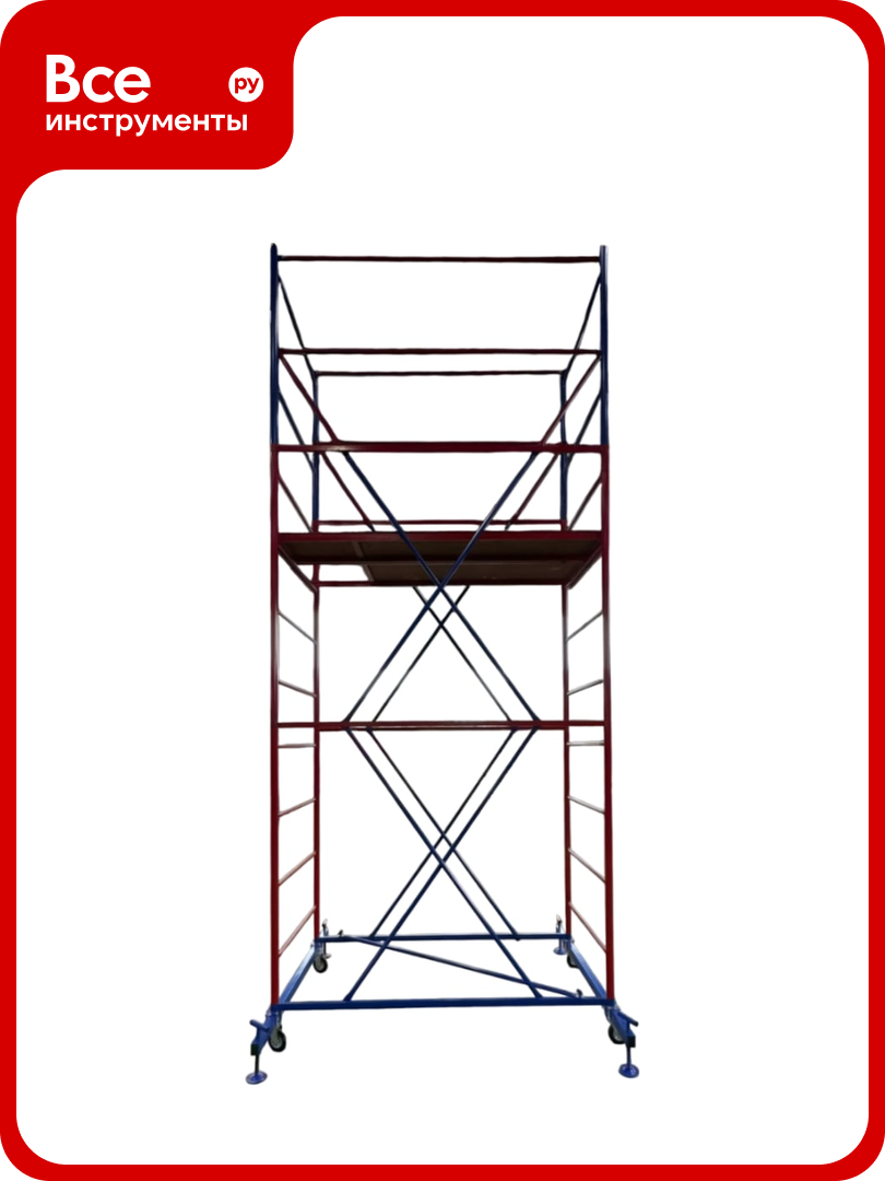 Вышка-тура ООО "РИЗ" Флагман 1,2x2,0 Н=6,6 м FL1266