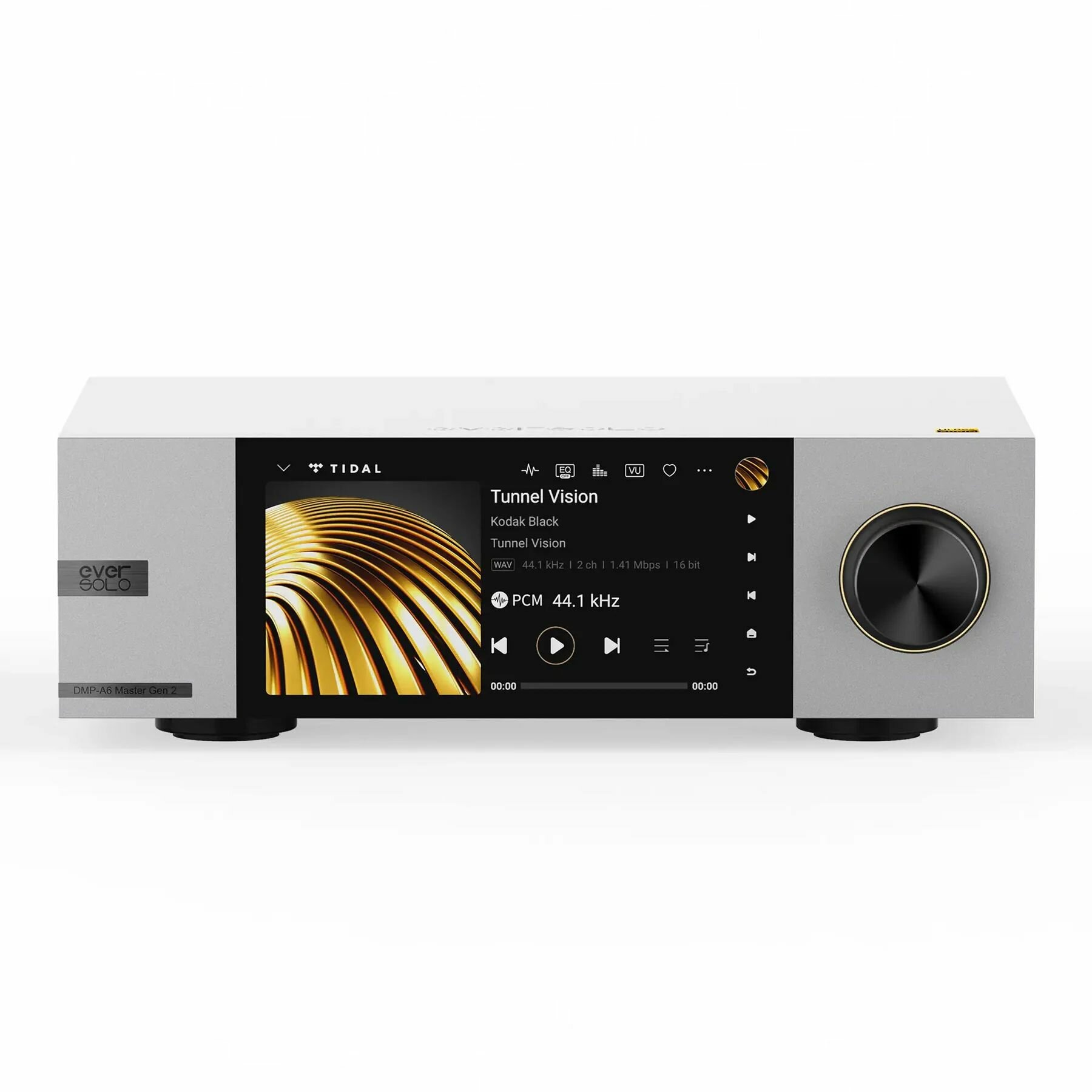 Проигрыватель Eversolo DMP-A6 Master Edition Gen 2, сетевой плеер, ЦАП, Bluetooth, Wi-Fi, серебристый