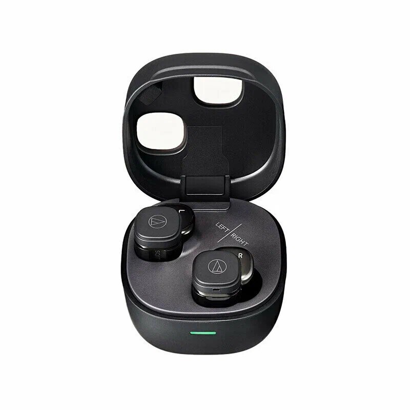 Беспроводные Bluetooth наушники Audio-technica ATH-SQ1TW2 Gen 2, Новое-оригинал, Black