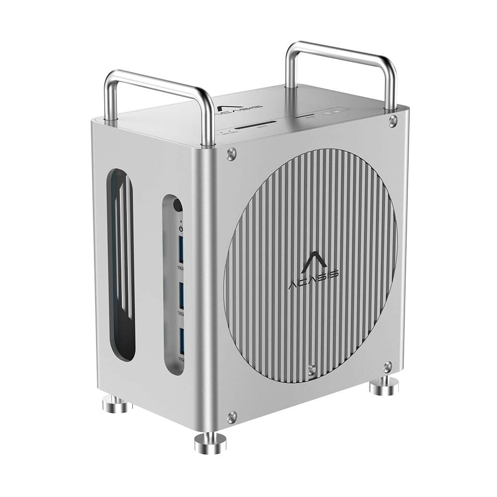Док-станция Acasis M002 Pro для Mac Mini M4 Workstation 8 в 1, SSD