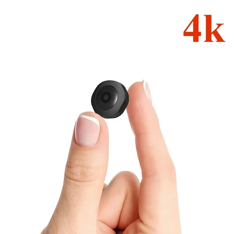 Мини-камера IP H6 HD 1080P скрытая маленькая нянькина камера видеозапись звука в помещении портативная камера видеонаблюдения для дома и офиса-H6 4k