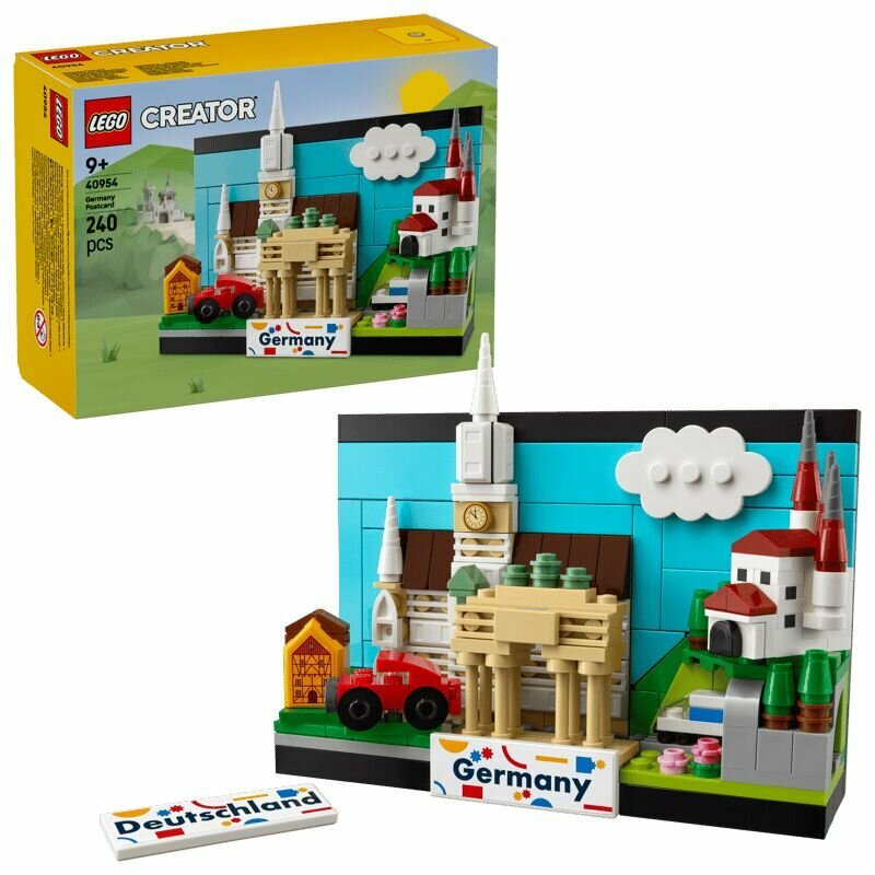 Конструктор LEGO CREATOR - Открытка из Германии, 240 эл. - Лего Креатор 40954