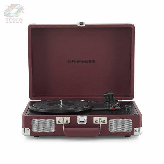 Проигрыватель винила Crosley Cruiser Deluxe Bt Burgundy Purple