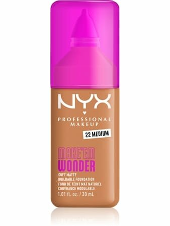 Тональный крем NYX Professional Makeup Make Em Wonder, оттенок 22 Medium, 30 мл