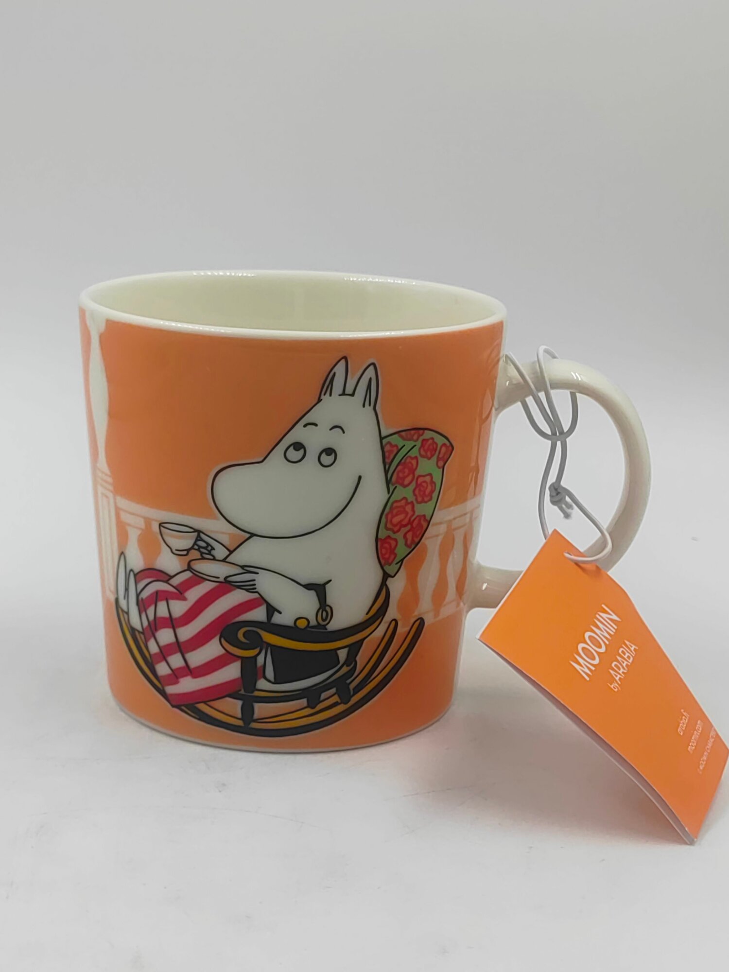 Moomin Кружка Arabia "Moominmamma marmelade", витрофарфор, 300 мл (из Финляндии)