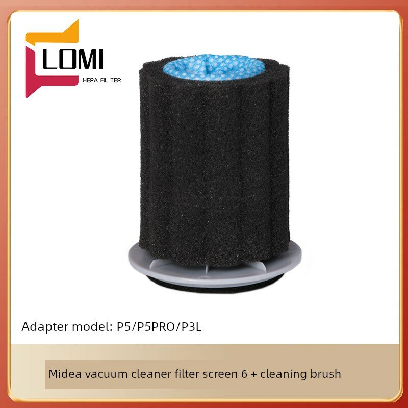 Совместим с аксессуарами для беспроводных пылесосов Midea V1/P3/P81/P5 для удаления клещей, предфильтр, сетчатый
