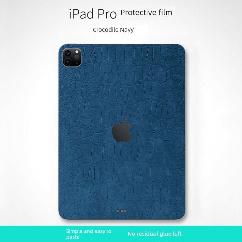 Подходит для задней пленки Apple iPad Pro 2024, наклейки mini7, кожаного материала, ткани air6, наклейки на рамку 13/