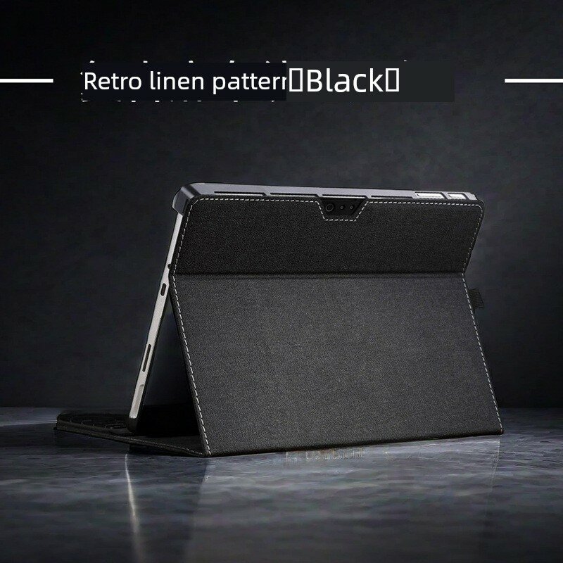 Защитный чехол для клавиатуры планшета Microsoft Surface Pro 9/8, кожаный чехол с полным покрытием 10 дюймов, защитный