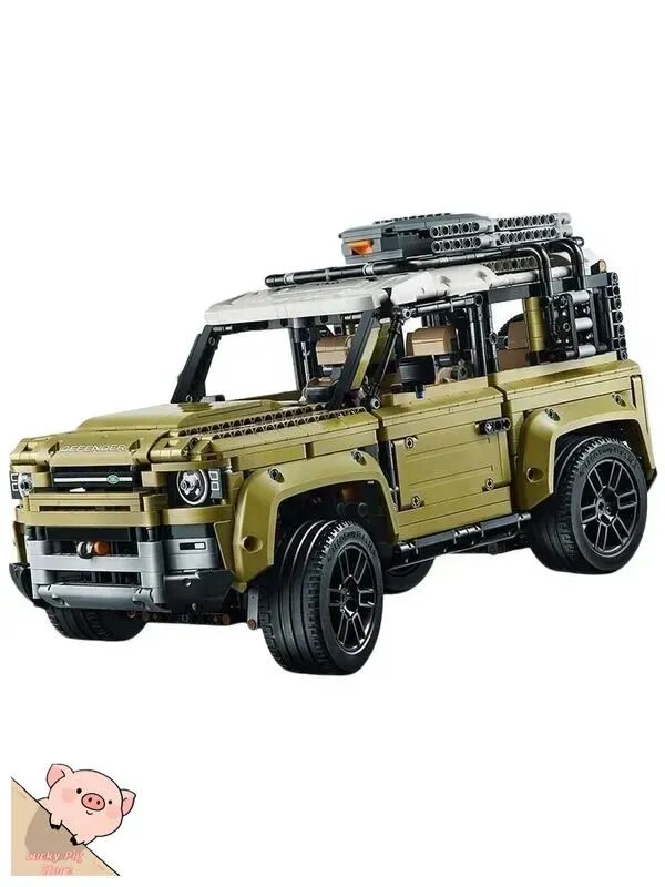 Land Rover Defender 2573 деталей, совместим с Technic 42110, игрушечная машинка