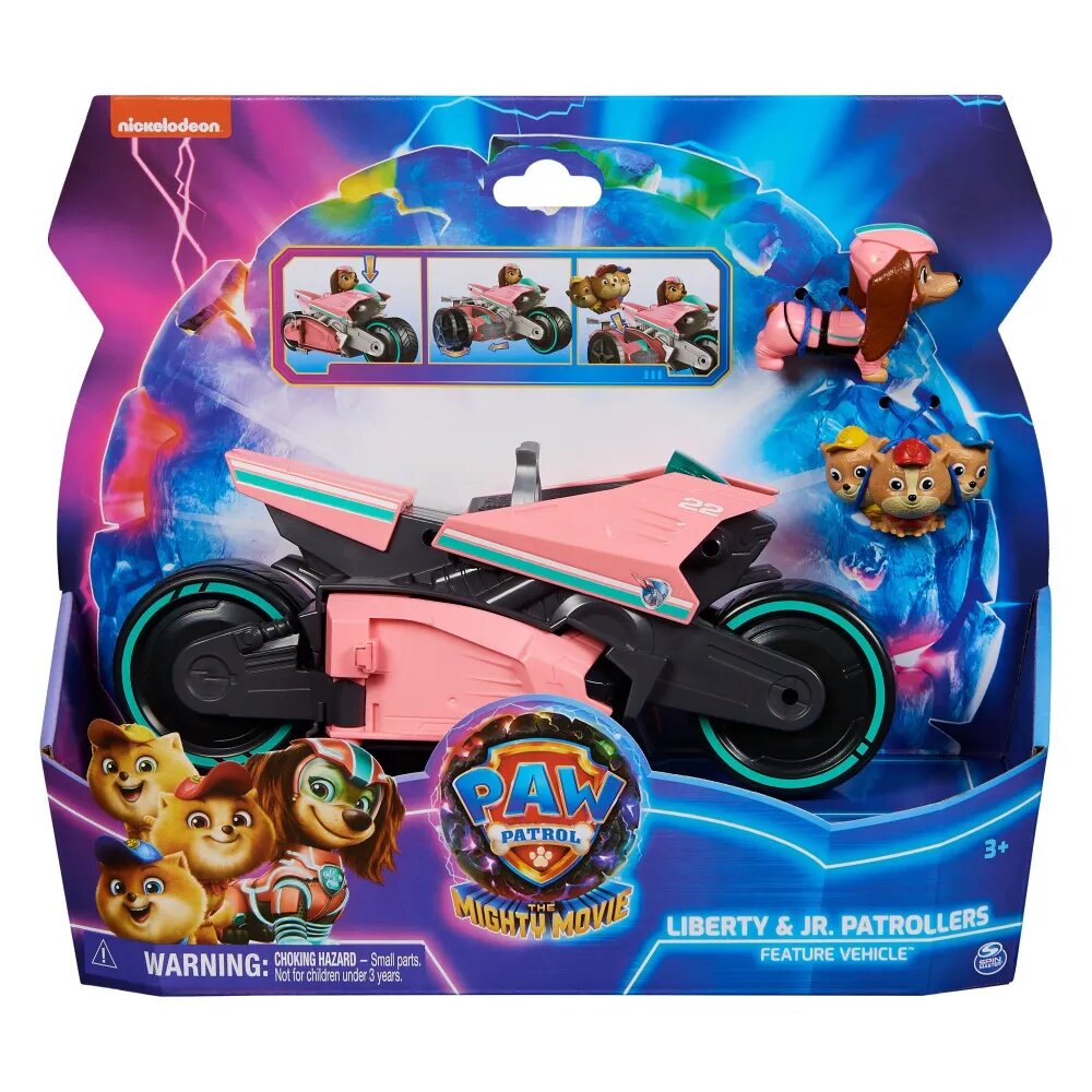 Paw Patrol, Мощный фильм с щенячьей моделью автомобиля для погони,68CM