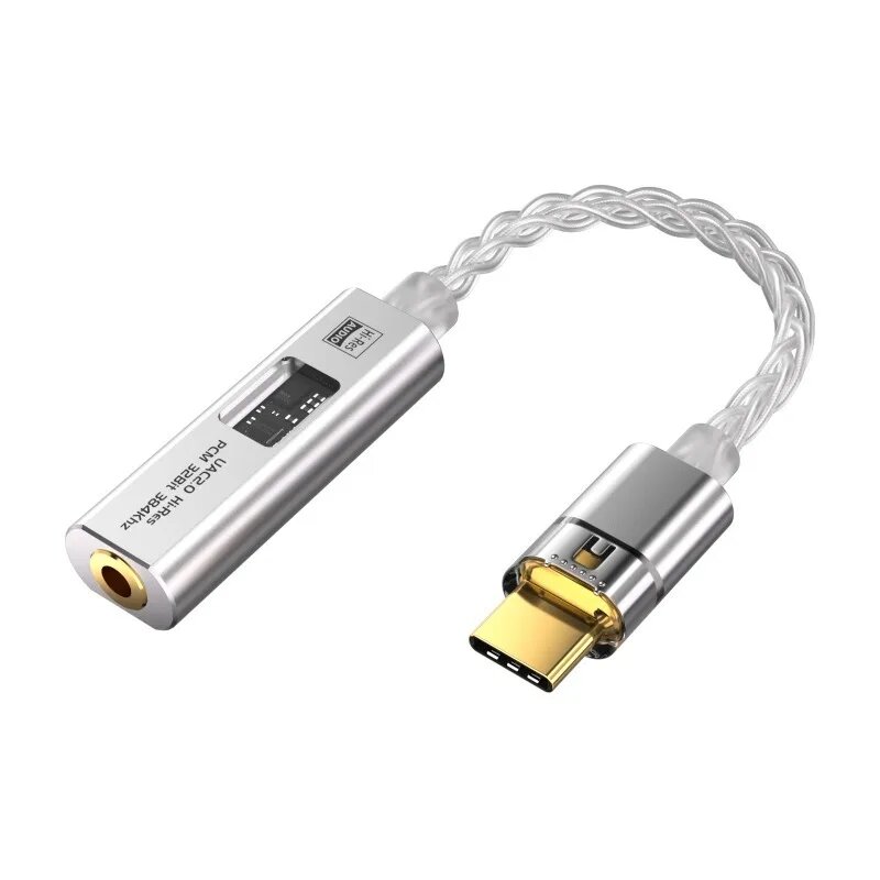 Адаптер USB-C на 3.5 мм Jack DAC, серебристый, CX31993