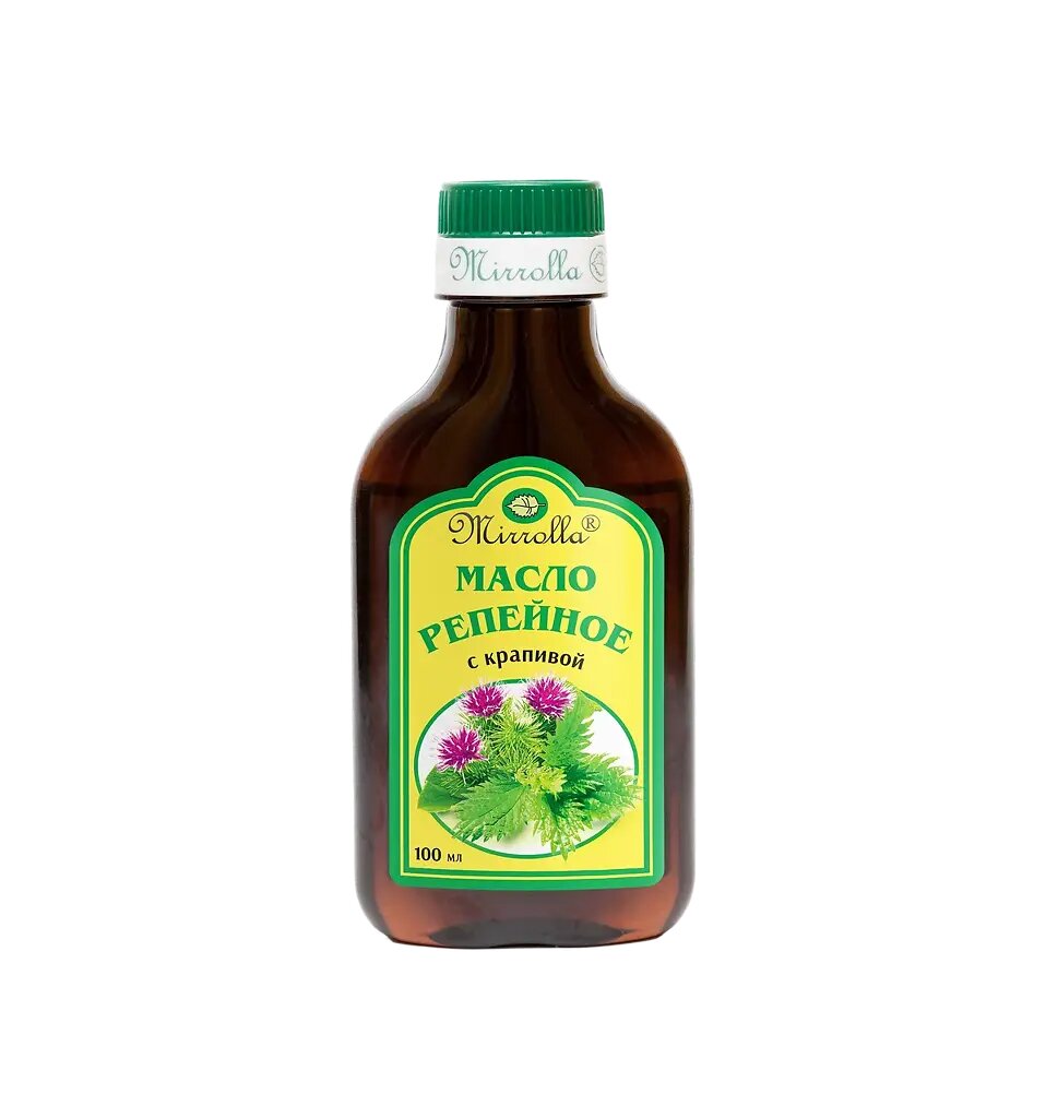 Mirrolla Репейное масло с крапивой 100 мл 1 шт