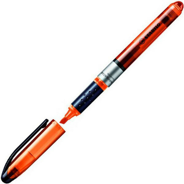 Текстовыделитель Stabilo Navigator с системой жидких чернил, 1-4 мм, Оранжевый (STABILO 545/54)
