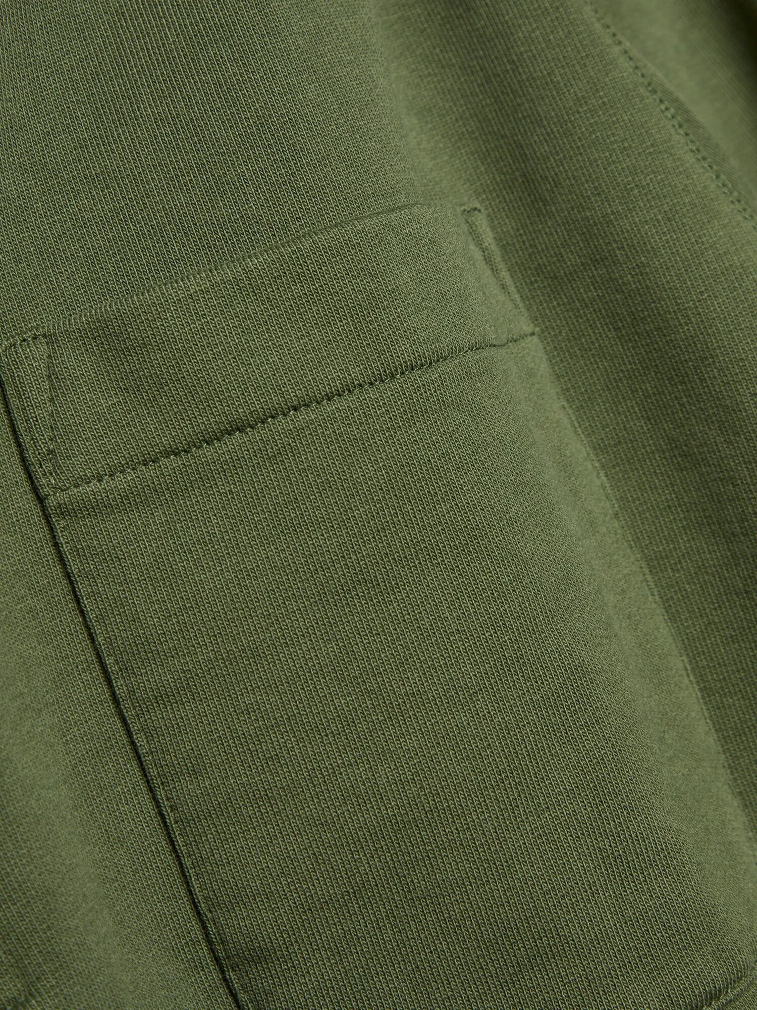 Толстовка Drake's Half-zip patch-pocket sweatshirt, размер XL, , green — фото 1