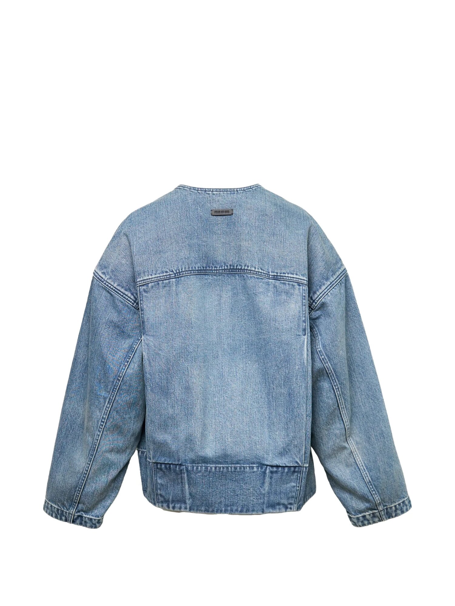 Куртка FEAR OF GOD Lapelless denim jacket, размер 44 — фото 1