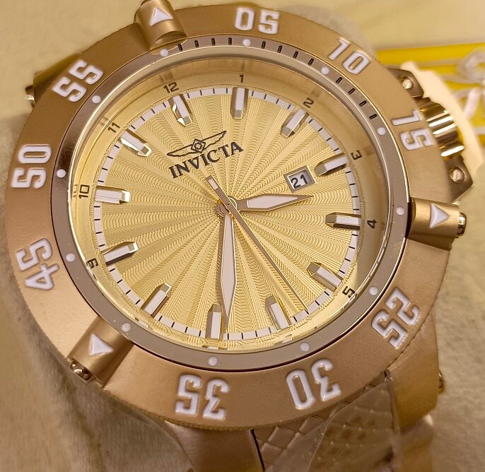 Наручные часы INVICTA, золотистый — фото 1