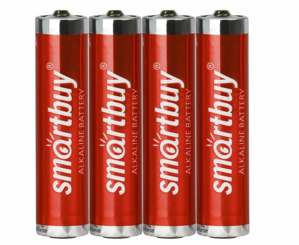 Батарейка ААА, LR03, Smartbuy 4шт.