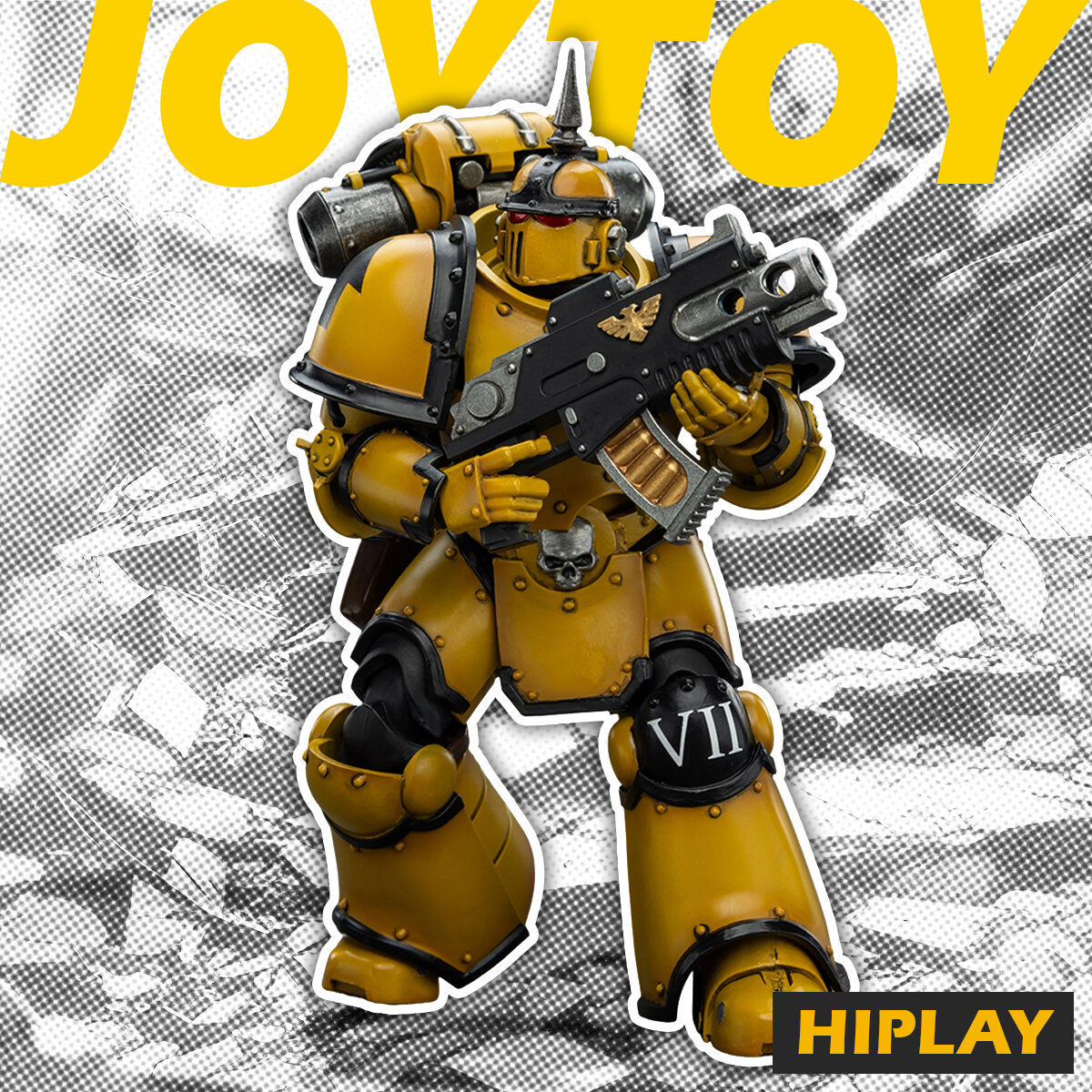 HIPLAY JOYTOY Warhammer 40000 Имперские Кулаки Арбитр JT6656 1/18