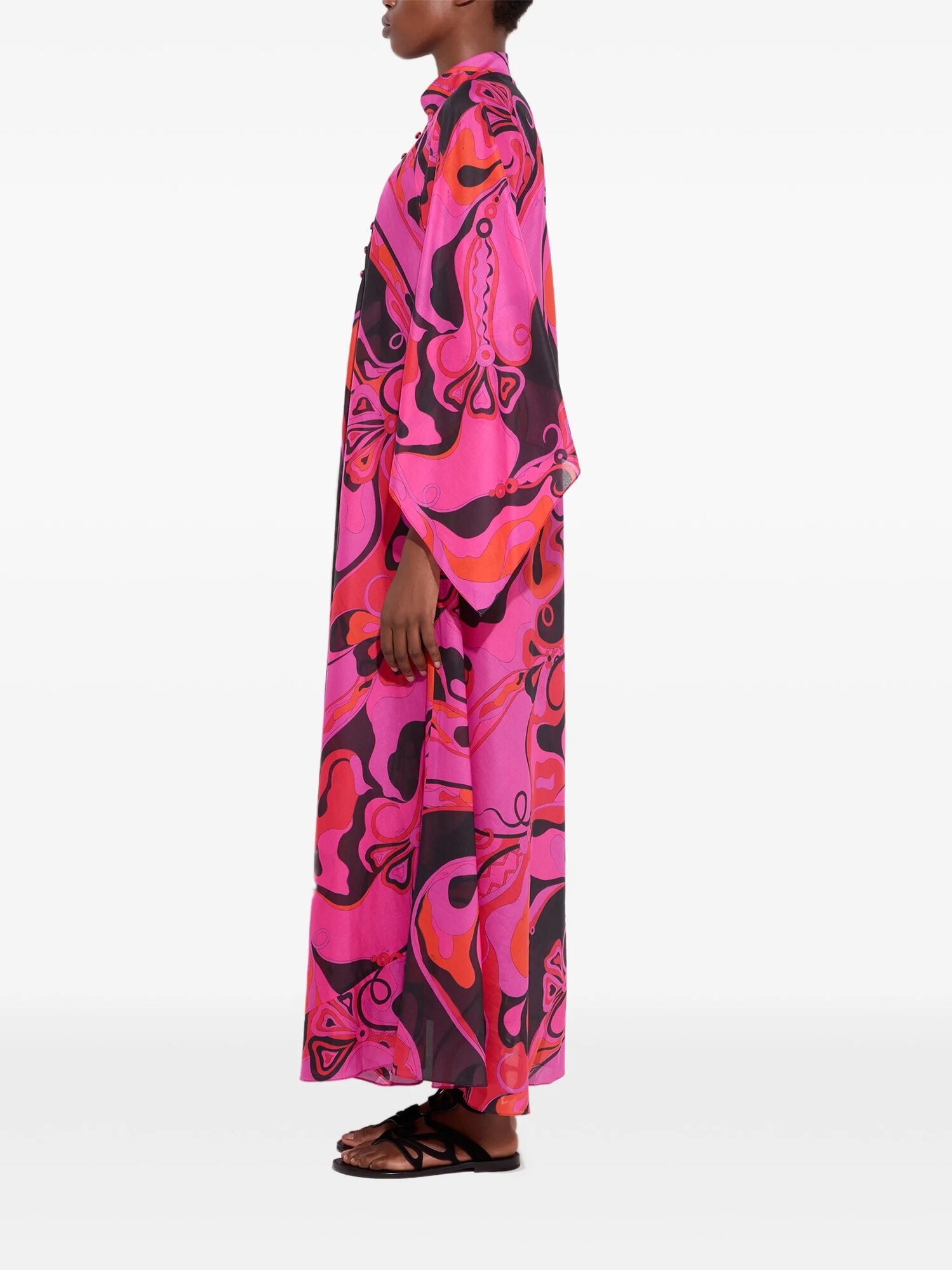 Накидка PUCCI Orchidee, размер 44, coral pink — фото 1