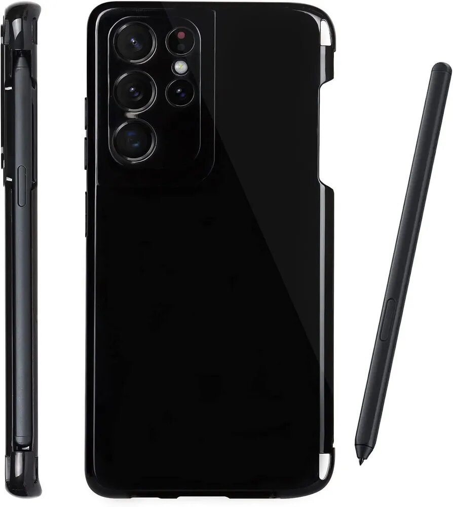 Подходит для Samsung Galaxy S21 Ultra 5G чехол с слотами S Pen
