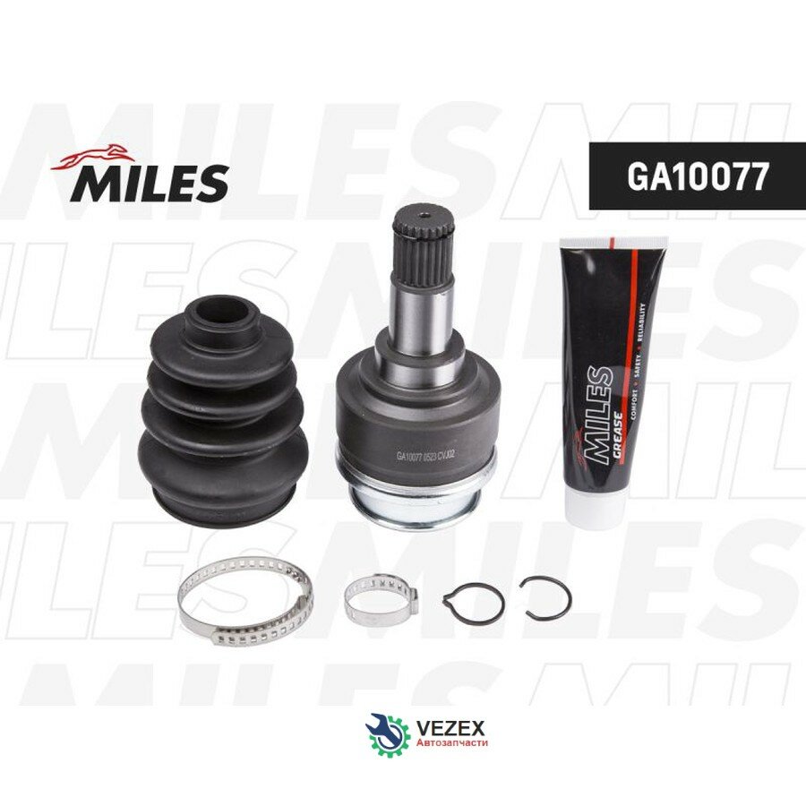 MILES GA10077 ШРУС внутренний FORD ESCORT III-IV/FIESTA I-III 1.0-1.6D 76-95 (LPR KFR814) GA10077