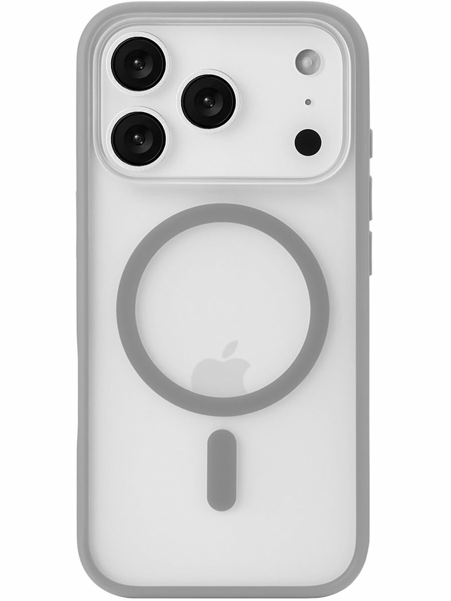 Клип-кейс uBear Cloud Mag для Apple iPhone 17 Pro Серый
