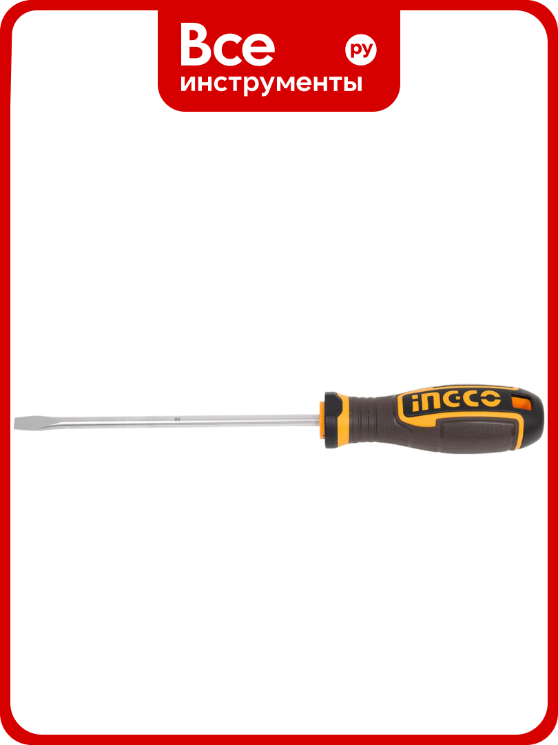 Плоская отвертка INGCO SL6.5х150 мм HSDSL6150