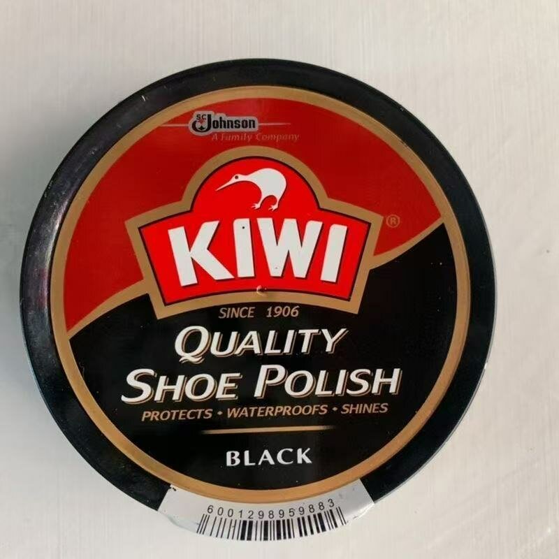Бальзам для обуви Kiwi Блеск, питание и защита, черный, 45 мл