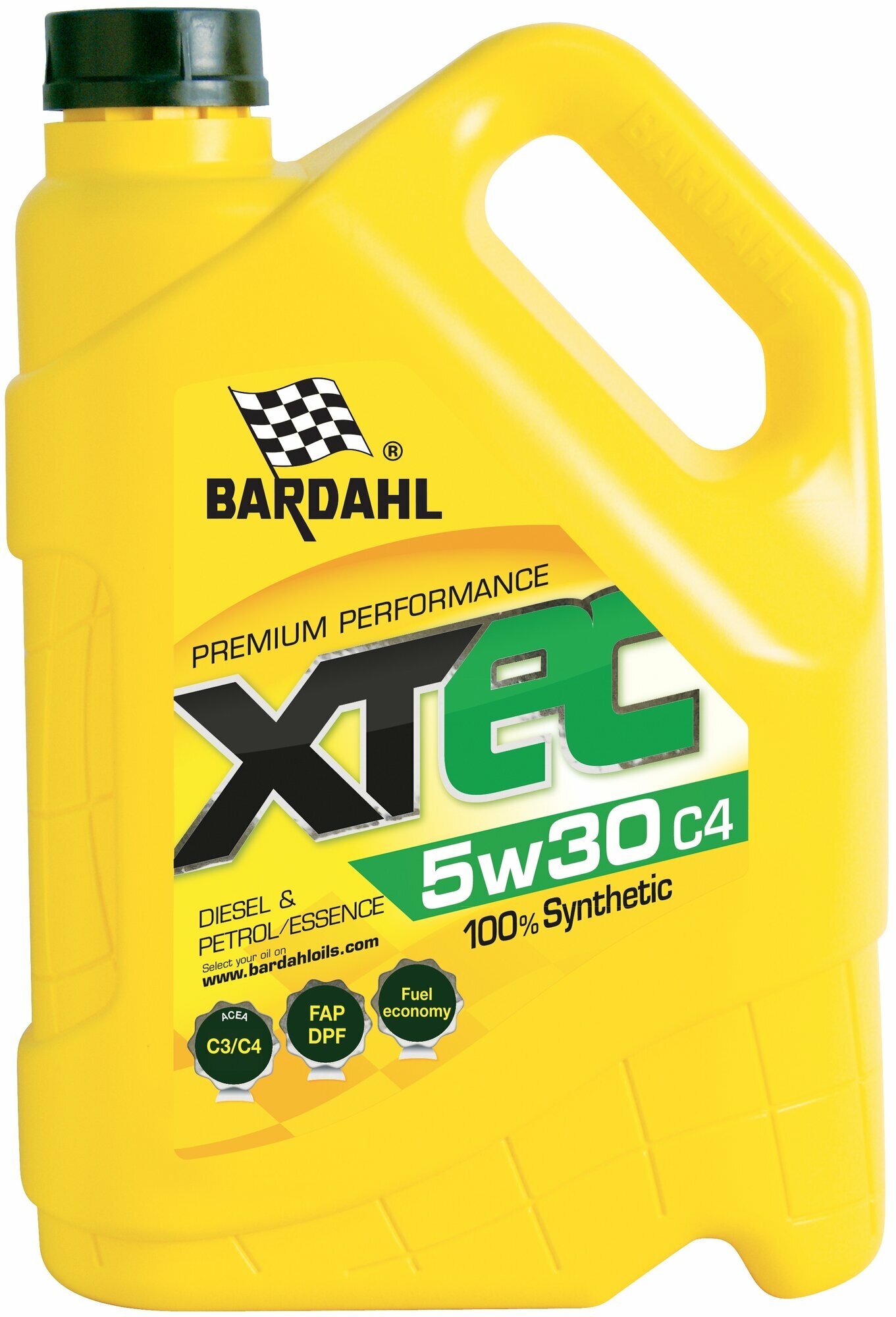 Масло моторное Bardahl XTEC 5W30 синтетическое 5 л 36153
