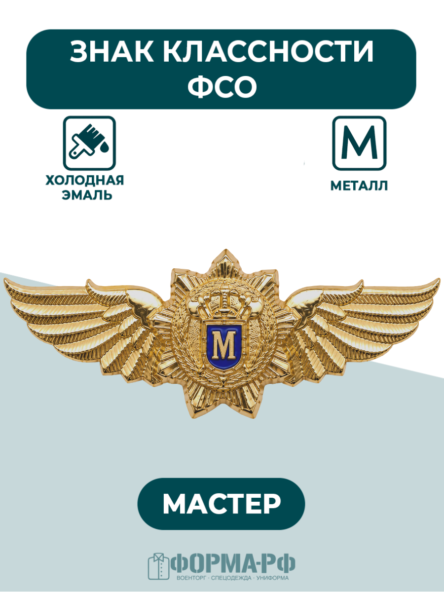 Знак классности ФСО Мастер