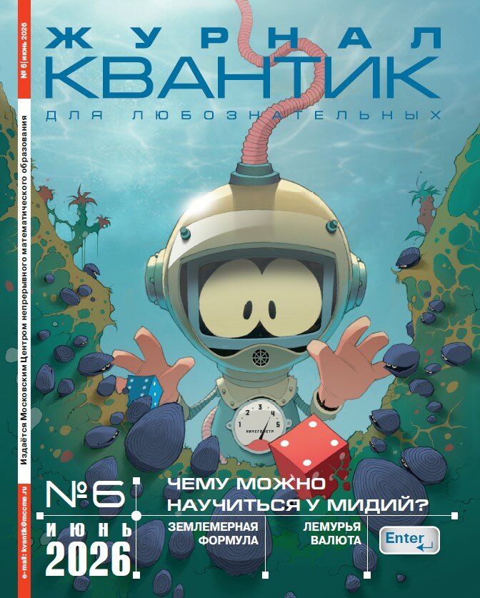 Квантик № 6, июнь 2026