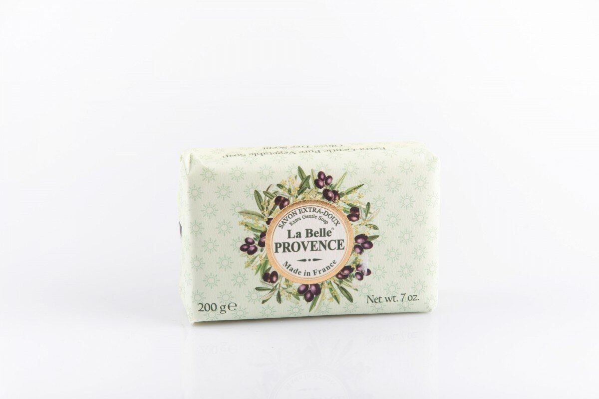 Мыло твёрдое La belle Provence с оливой, 200 г