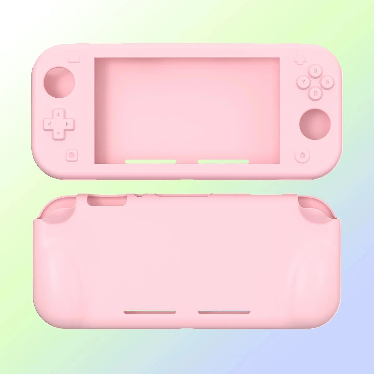NS Lite Мягкий чехол из ТПУ с полной кнопкой, защитный чехол для консоли Nintendo Switch Lite, задняя защита, игровые аксессуары