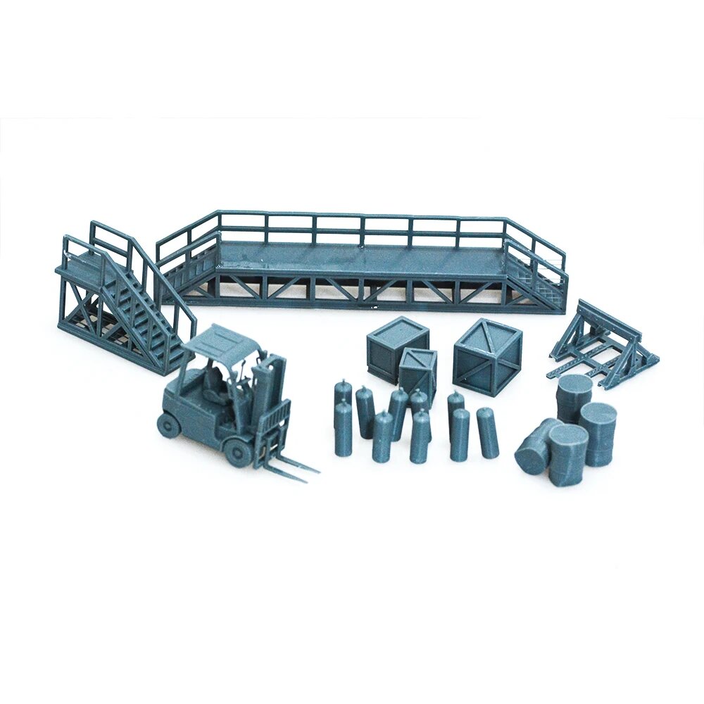 Набор для сборки модели локомотивной платформы Yao's Studio LYTS040 1/87 1/64 HO