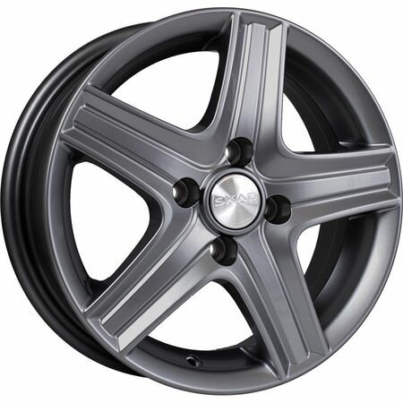 Колесный литой диск СКАД Магнум R14x5.5 4x100 ET38 CB67.1 Graphite