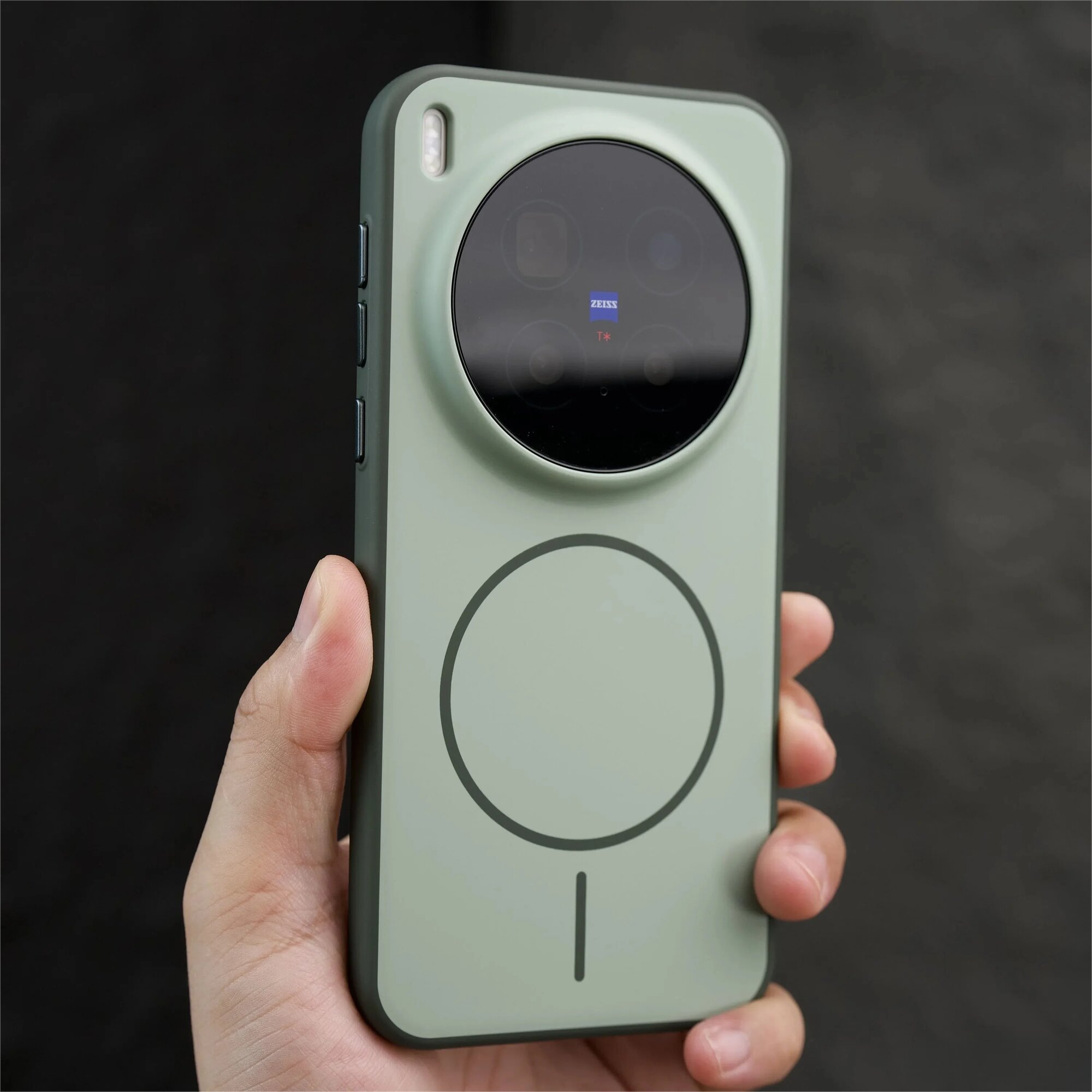 Чехол MagSafe Green для vivo X300 Ultra