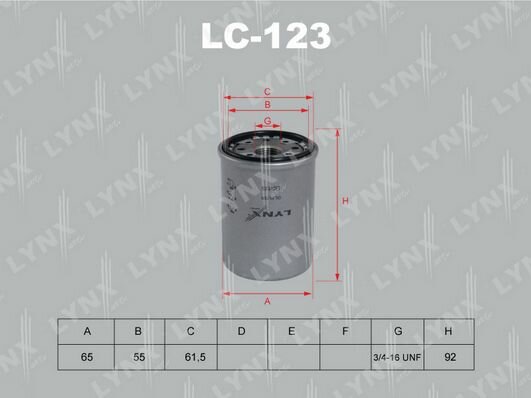 LYNXauto Фильтр масляный подходит для TOYOTA Avensis 2.0-2.4 03>/Celica 1.8-2.0T 96-99/Corolla 1.8 05>/Rav 4 2.0 00>