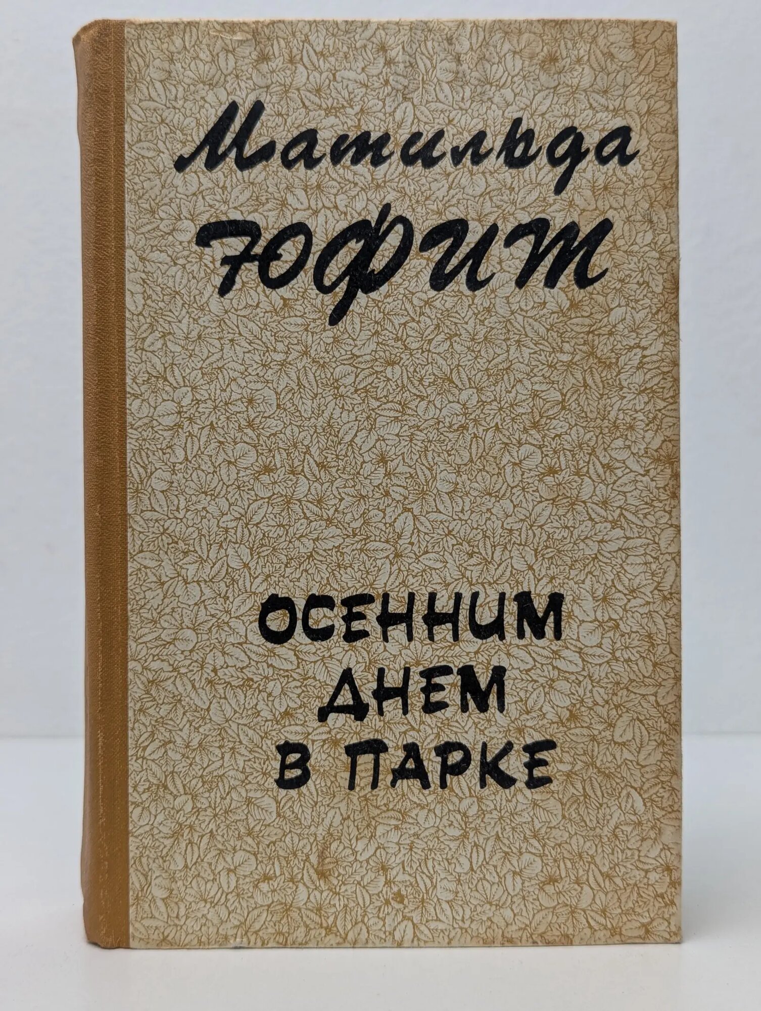 Осенним днём в парке Гофит Матильда Иосифовна 1980