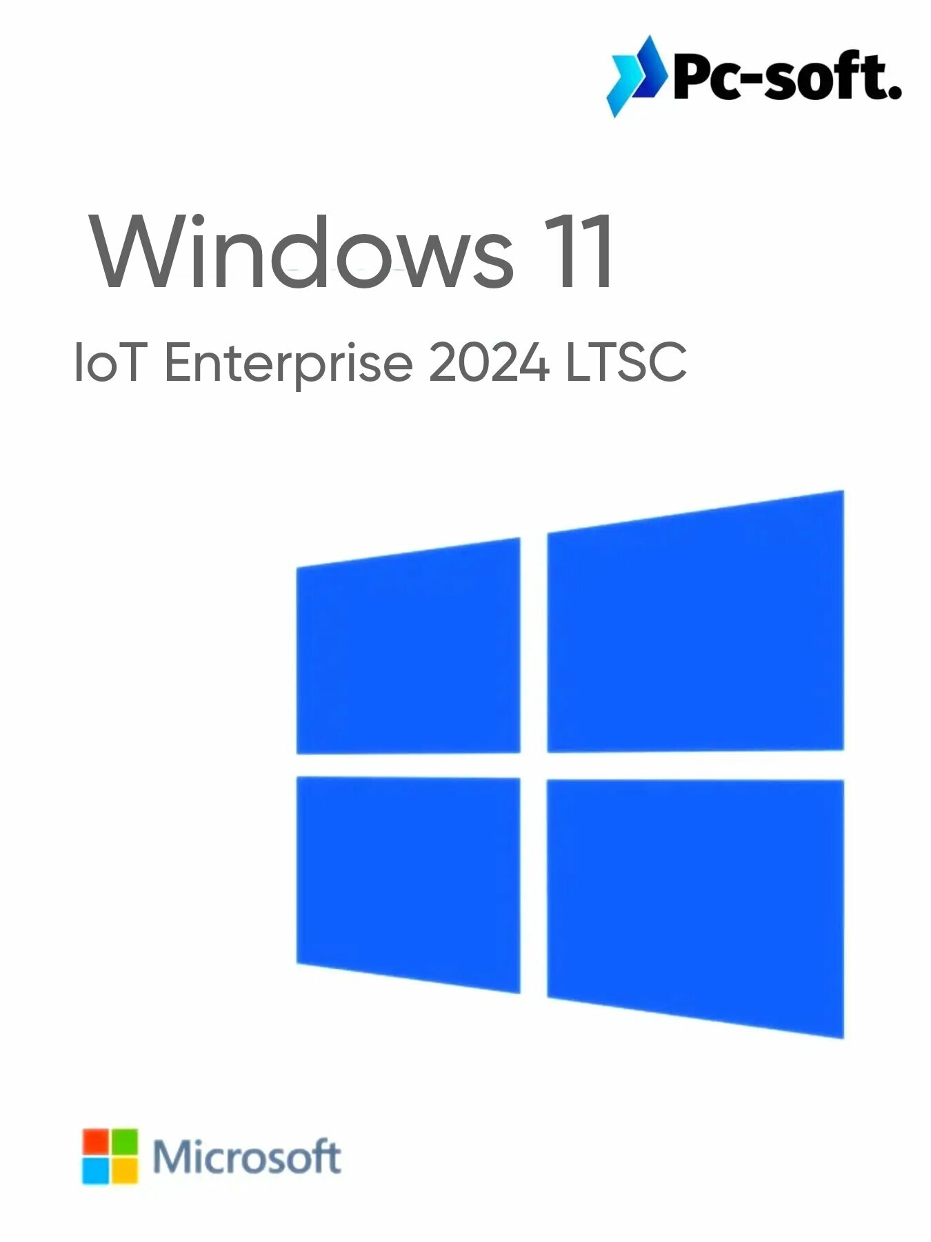 Microsoft Windows 11 IoT Enterprise LTSC 2024, ключ активации, 1 устройство, официальная версия