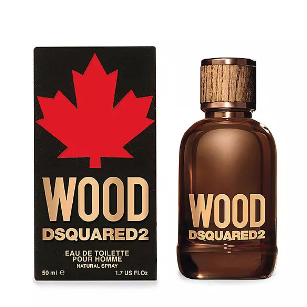 Dsquared2 Wood Pour Homme 50 мл туалетная вода мужская, древесные, фужерные