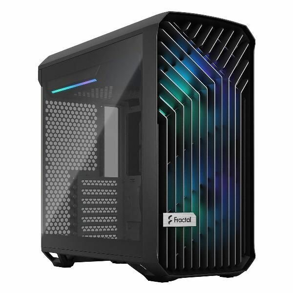 Корпус для компьютера Fractal Design Torrent Compact RGB TG Light Tint Black