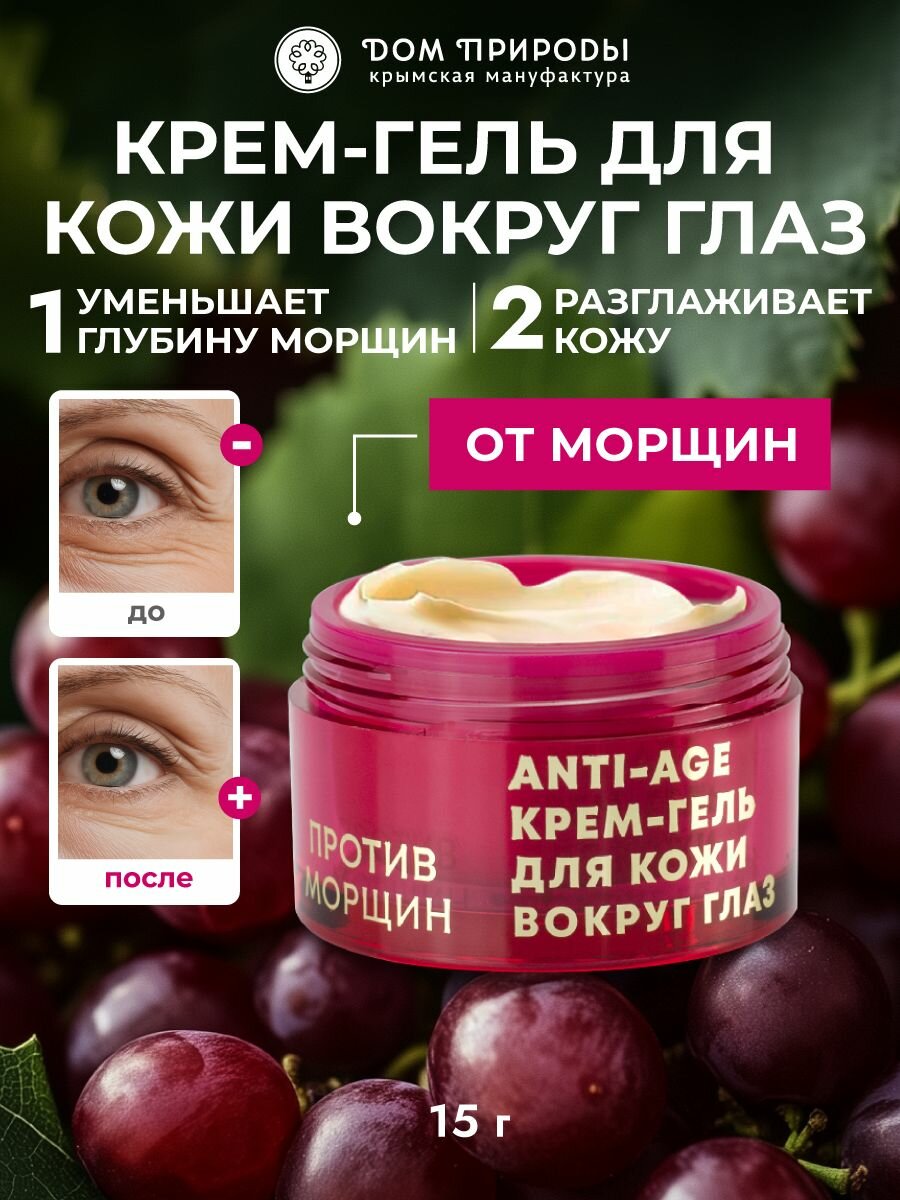 Крем-гель для кожи вокруг глаз Против морщин