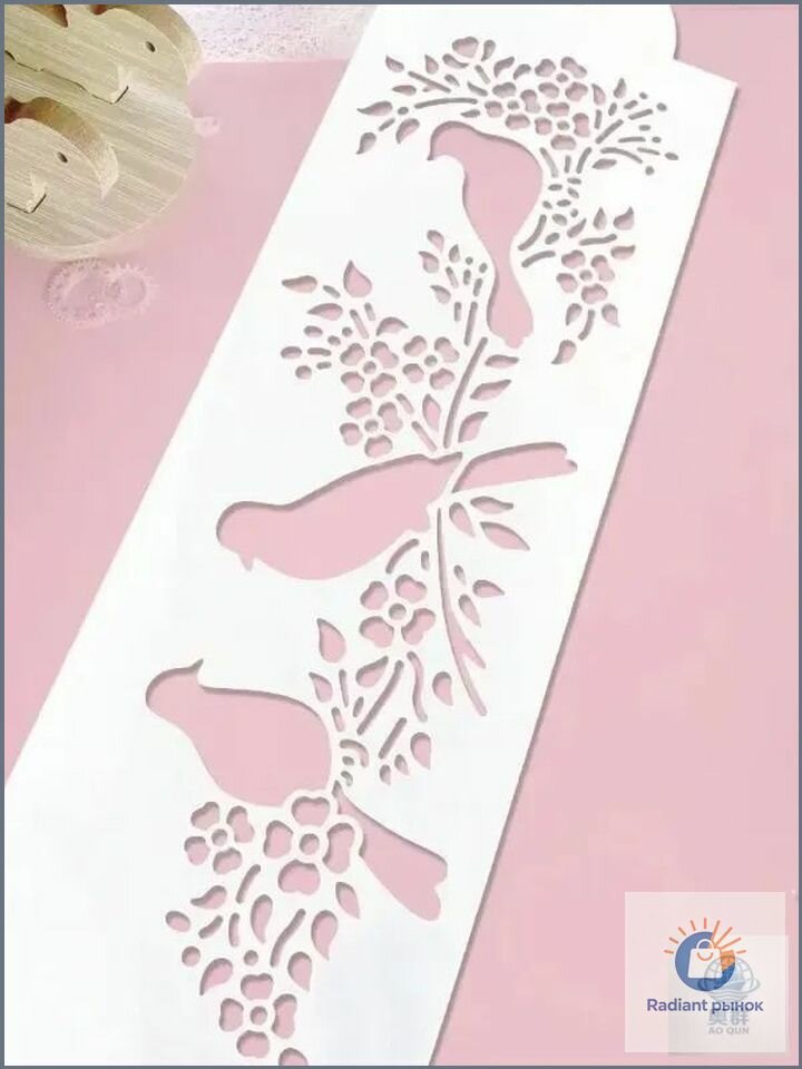 Шаблон для рисования животных и птиц