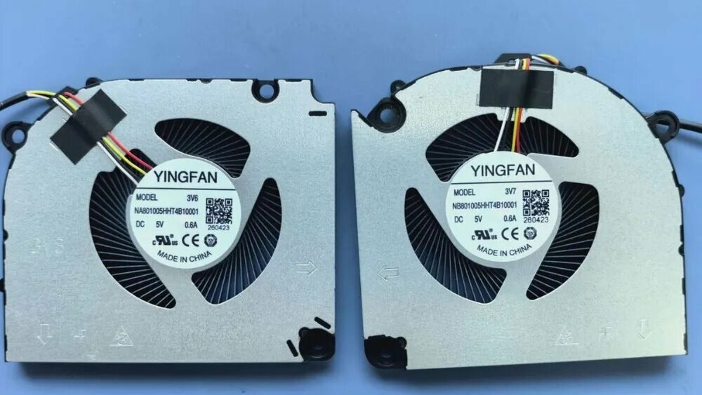 Вентилятор (кулер) для ноутбука NA801005HHT4B10001 3V6/NB801005HHT4810001 3V7 Cooler fan