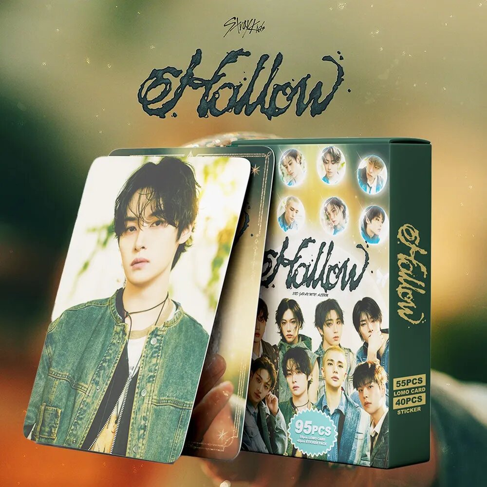 VOFIRROB STRAY KIDS полые LOMO-карточки, 95 шт, 3-й японский мини-альбом, K-POP, гигантские мини-фотокарточки STRAY KIDS SKZ 2025 HOP, коллекционные карточки, постер SKZOO, стикер