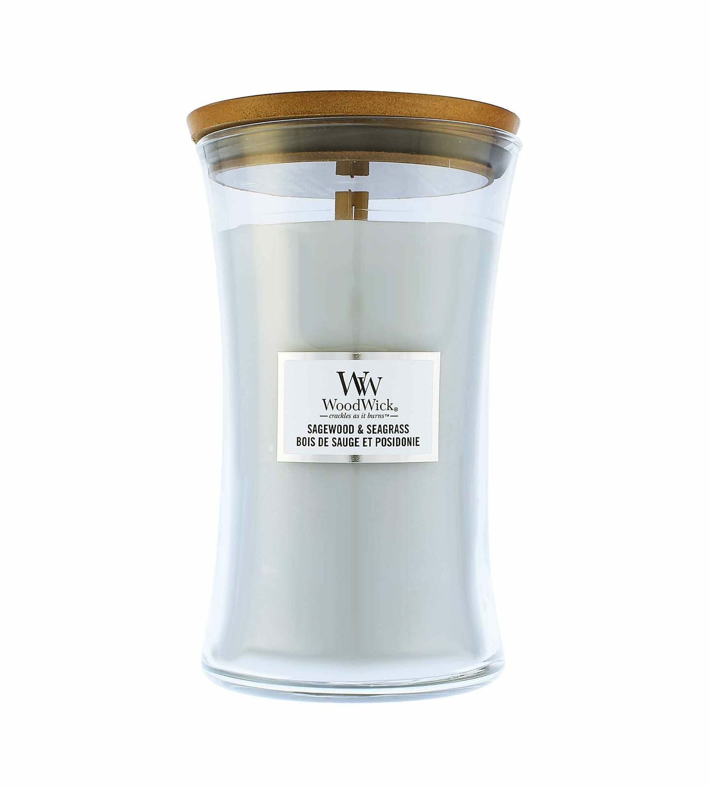 Свеча WoodWick Sagewood & Seagrass 609 г